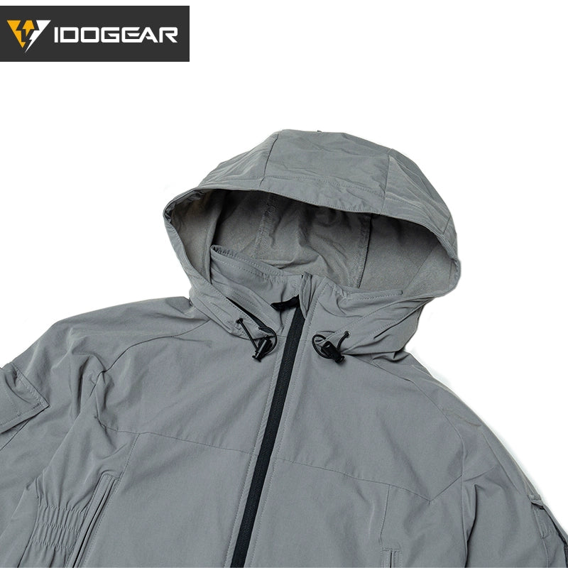 ID PCU L5 Tactical Jacket Men Hoodie Light Zipper Coat Softshell Jacket ...